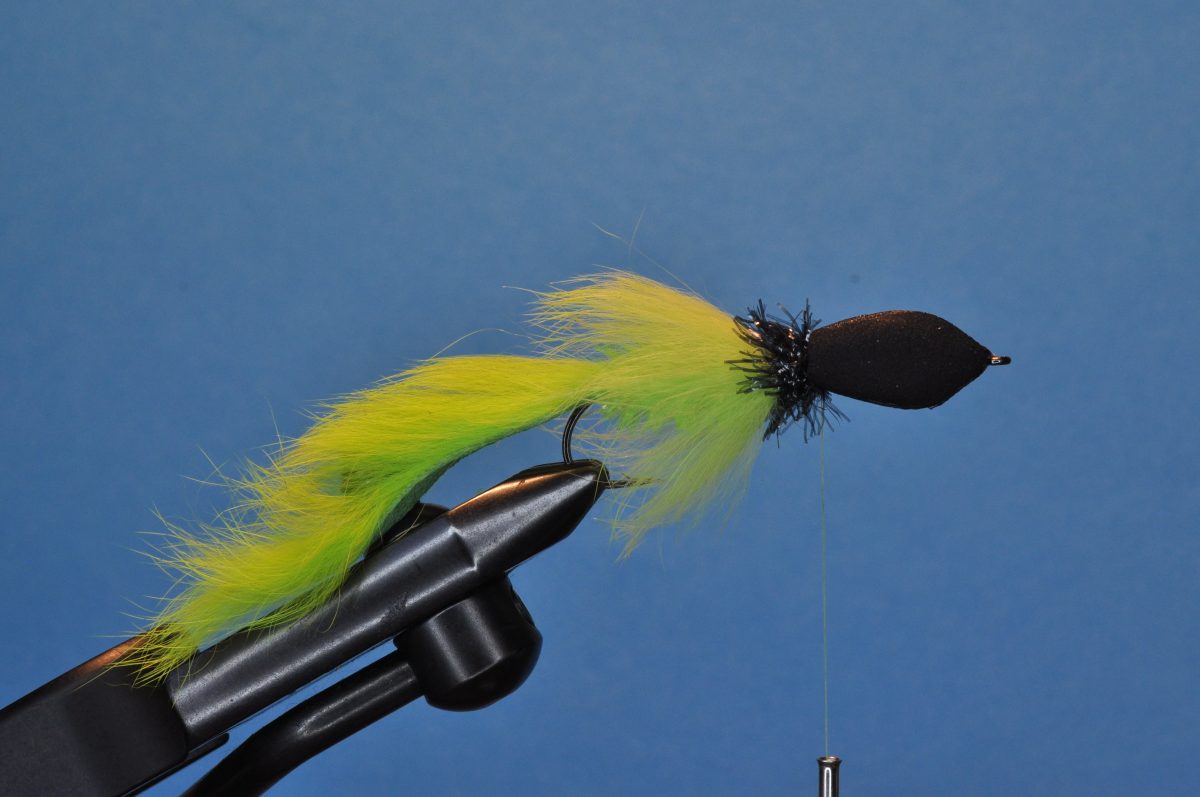 Topwater Chimera Fly Step-by-Step - The Fat Fingered Fly Tyer