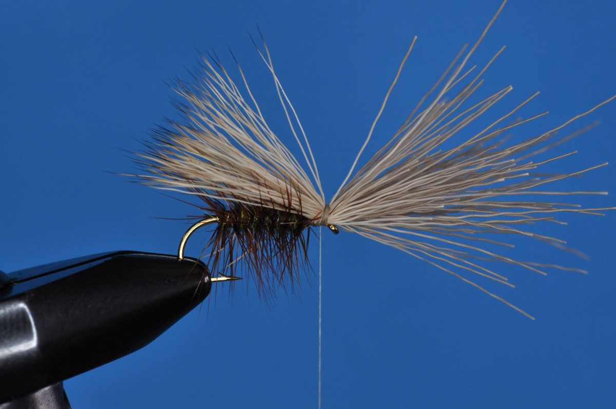 The Elk-hair Caddis Step-by-Step - The Fat Fingered Fly Tyer