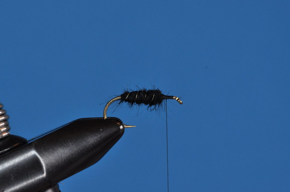 Baby Leech Fly Step-by-Step - The Fat Fingered Fly Tyer