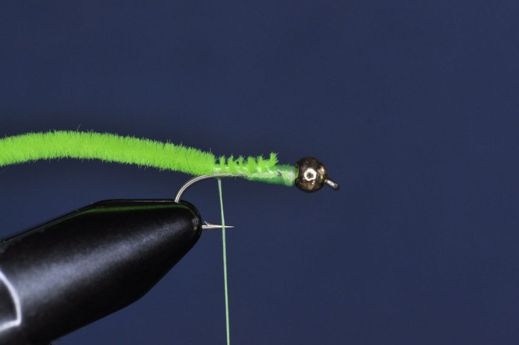 Green Weenie Fly Step-by-Step - The Fat Fingered Fly Tyer