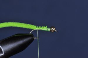Green Weenie Fly Step-by-Step - The Fat Fingered Fly Tyer