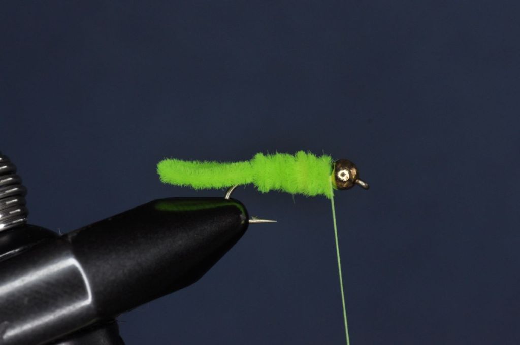Green Weenie Fly Step-by-Step - The Fat Fingered Fly Tyer