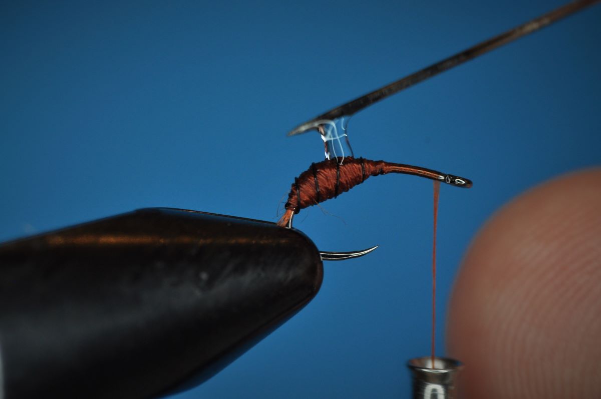 Sunken Ant Fly Step-by-Step - The Fat Fingered Fly Tyer