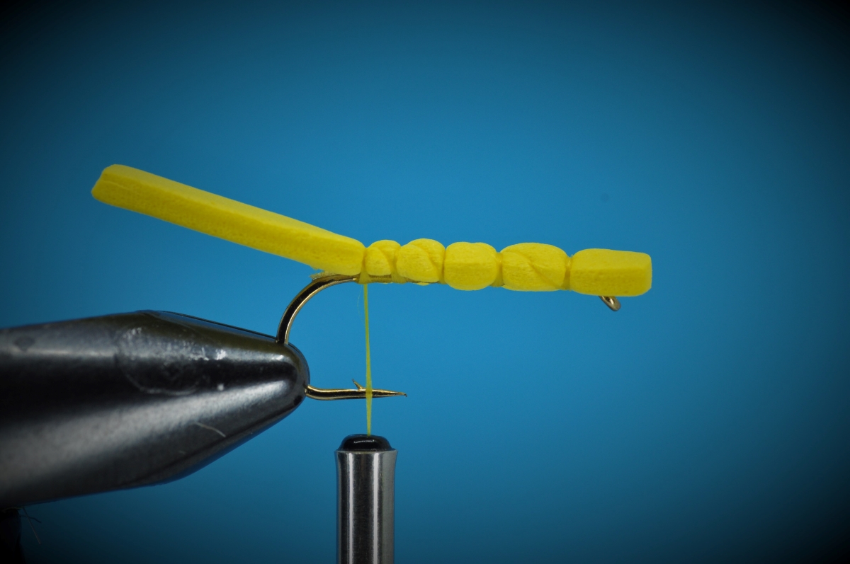 Chernobyl Ant Fly Step-by-Step - The Fat Fingered Fly Tyer