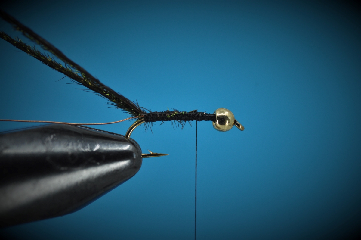 Herl Nymph Fly Step-by-Step - The Fat Fingered Fly Tyer