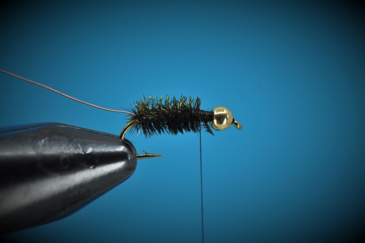 Herl Nymph Fly Step-by-Step - The Fat Fingered Fly Tyer