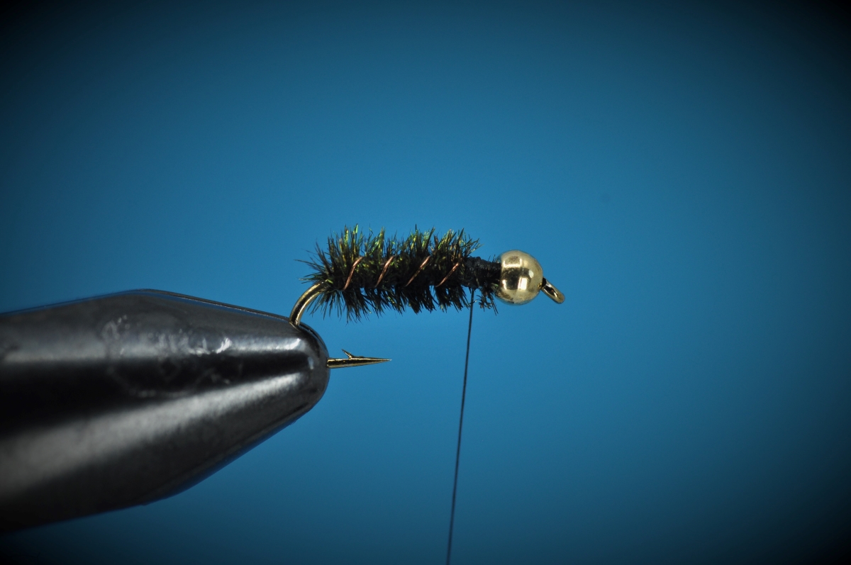 Herl Nymph Fly Step-by-Step - The Fat Fingered Fly Tyer