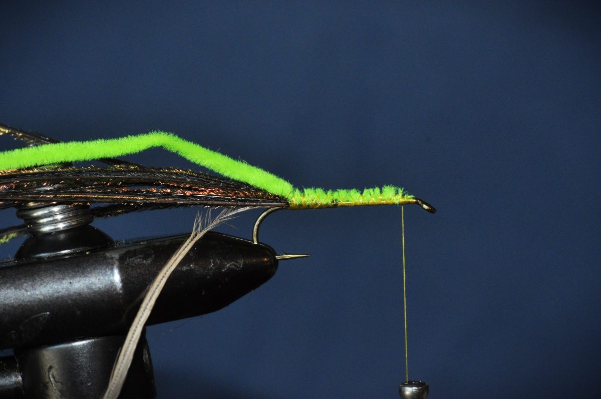 Caterpillar Dry Fly Step-by-Step - The Fat Fingered Fly Tyer